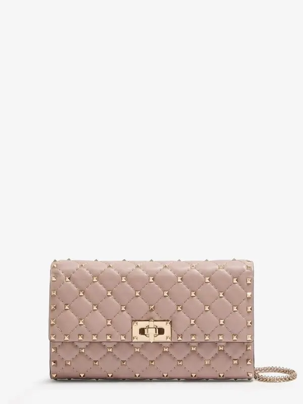Valentino Garavani Rockstud Spike Leather Crossbody Bag - Multicolor