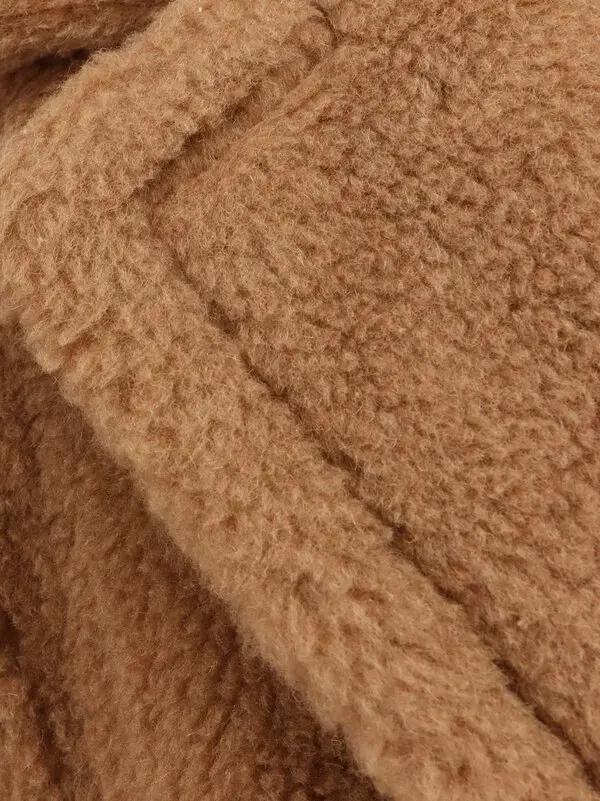 Max Mara Teddy Camel Hair And Silk Coat