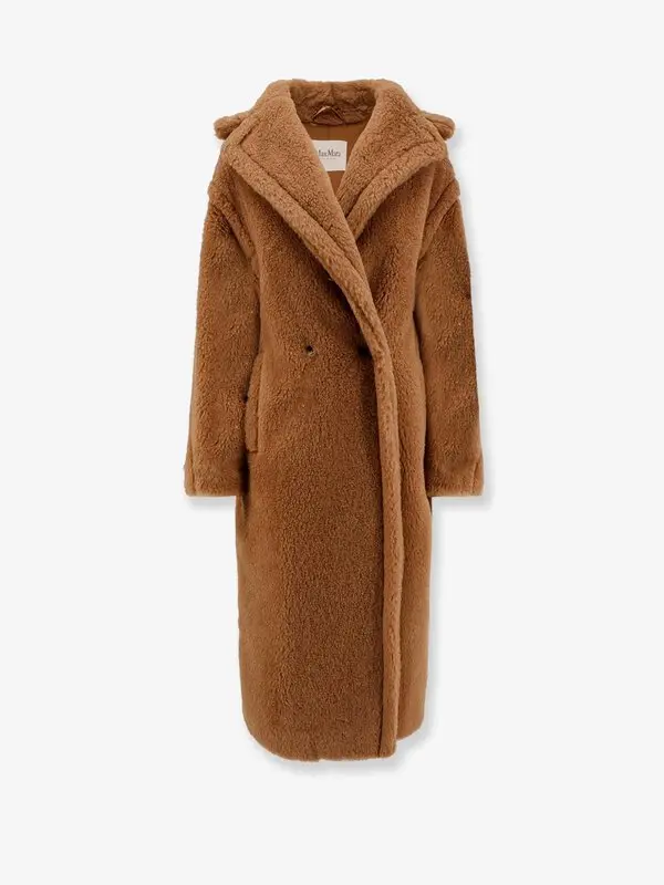 Max Mara Teddy Camel Hair And Silk Coat - Multicolor