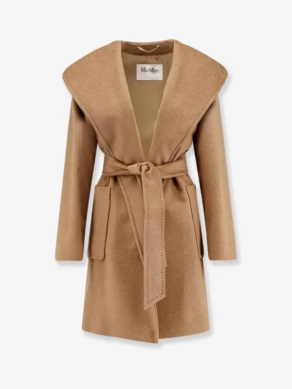 Max Mara Rialto Camel Hair Coat - Multicolor