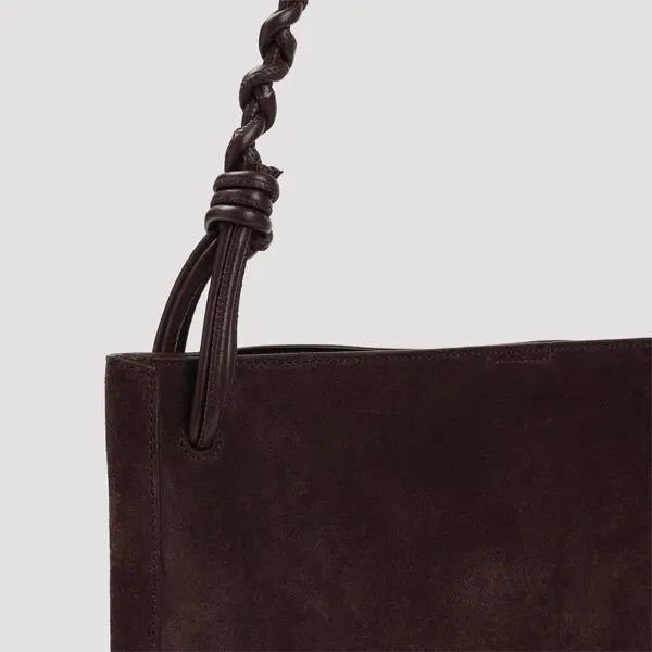 JIL SANDER Tangle Silm Bag - Brown