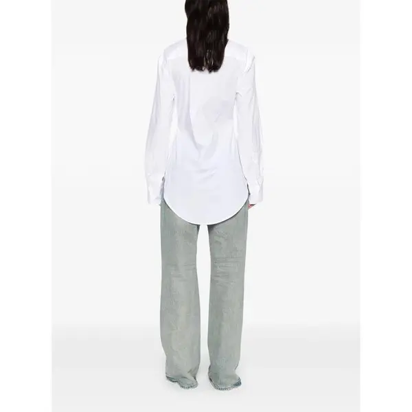 JEAN PAUL GAULTIER Printed Cotton Shirt - White