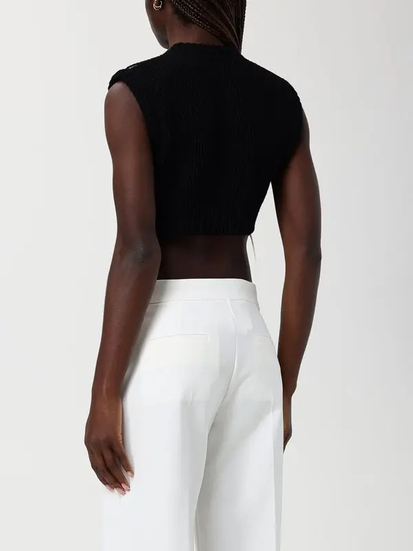 Max Mara Knitted Cropped Top
