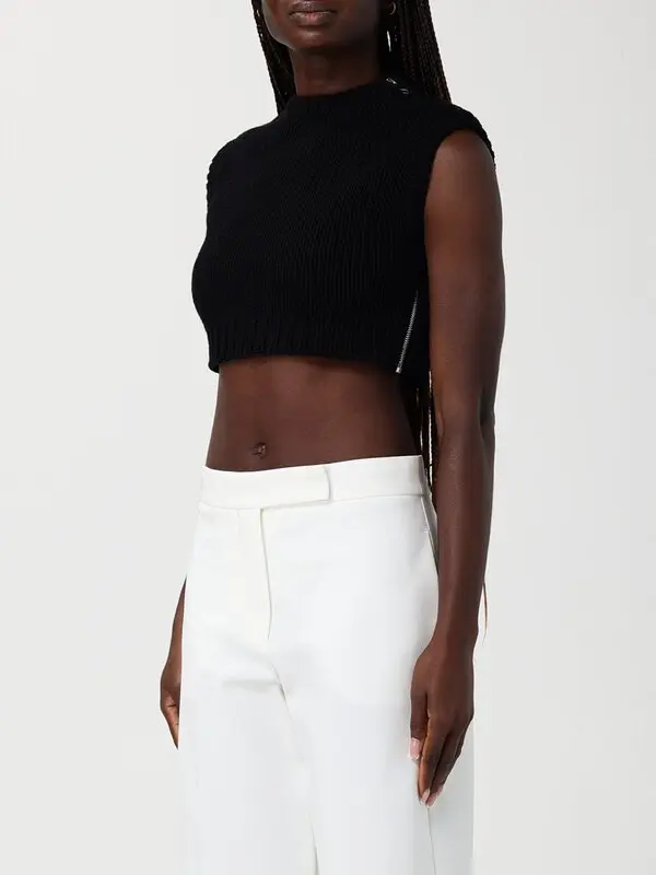 Max Mara Knitted Cropped Top
