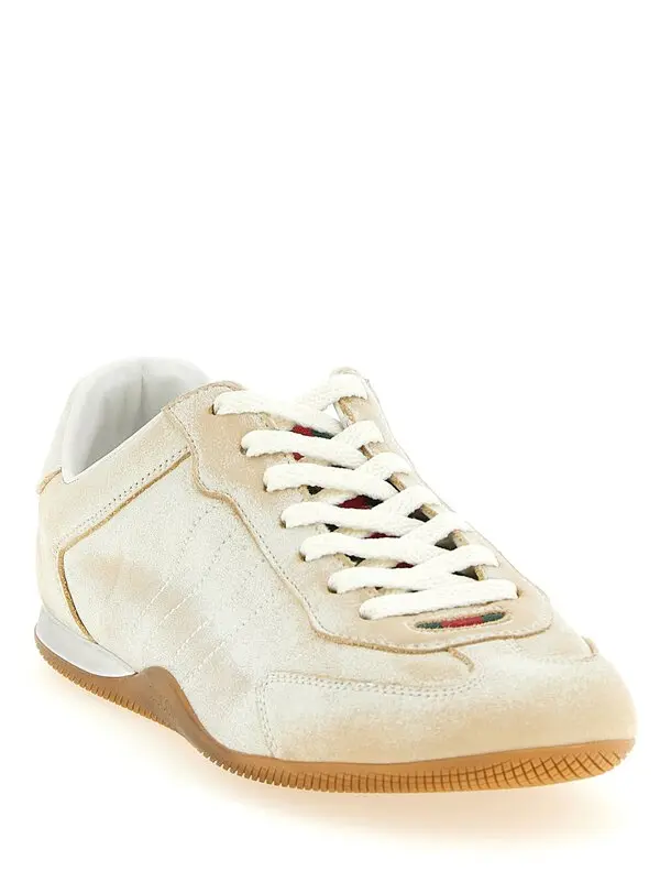 Gucci Shift' Sneakers - Cream