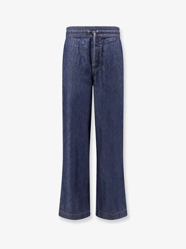 Loewe Jeans With Adjustable Drawstring - Multicolor