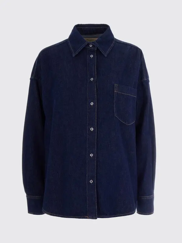 Max Mara Cotton Denim Shirt