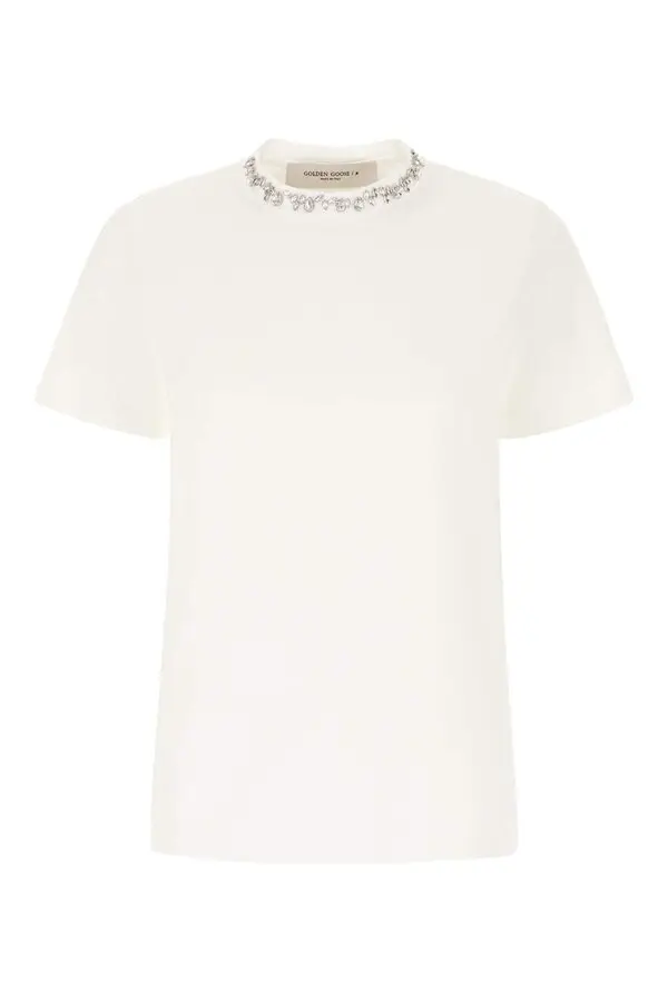 GOLDEN GOOSE Embellished Crewneck T-shirt - Multicolor