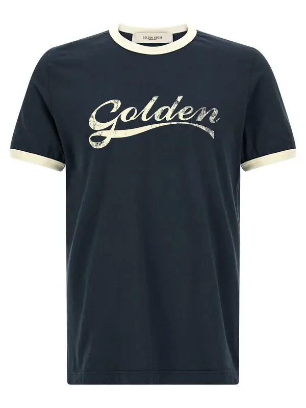 GOLDEN GOOSE Rollo' T-shirt - Blue