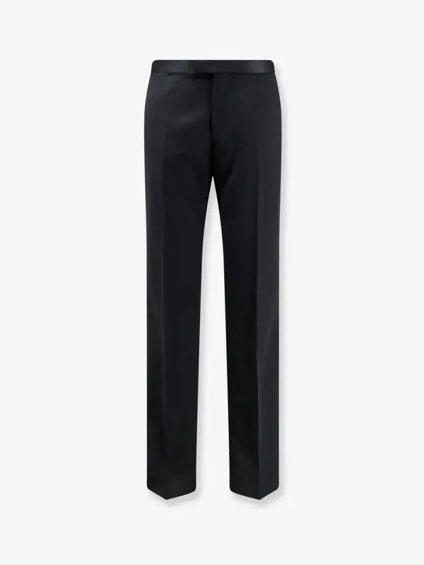 Tagliatore Tuxedo Virgin Wool Trousers