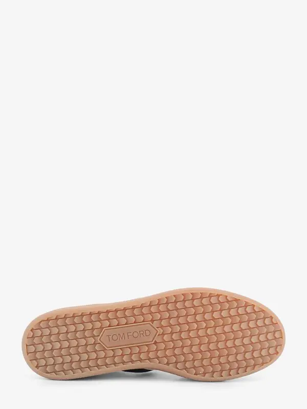 TOM FORD Archer Suede And Leather Low-top Sneakers