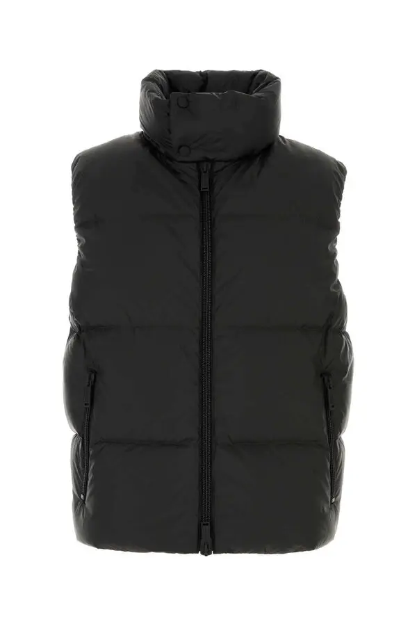 Dsquared2 Nylon Sleeveless Down Jacket - Black
