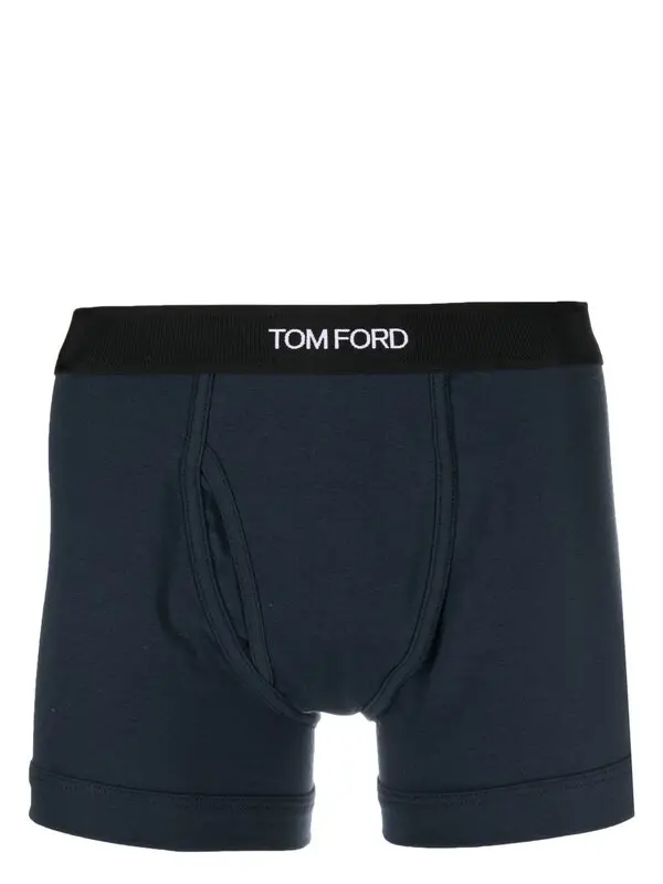 TOM FORD Logo-waistband Cotton Boxer Briefs