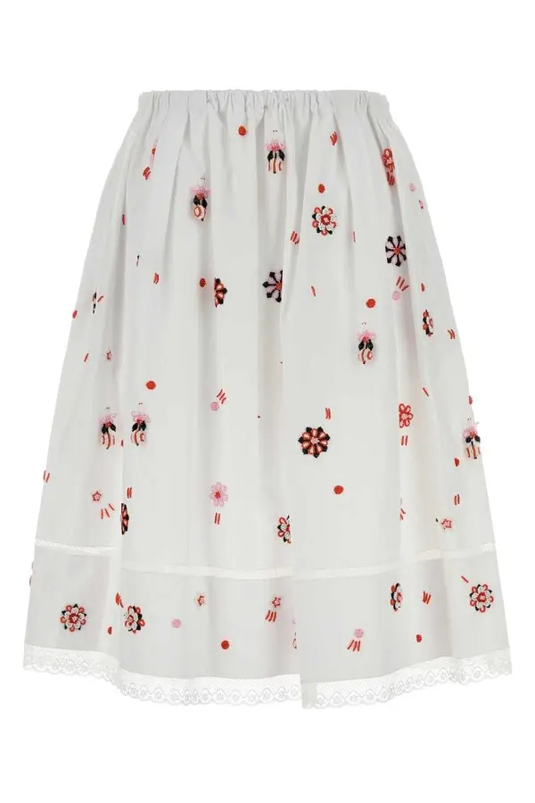 Prada Poplin Skirt