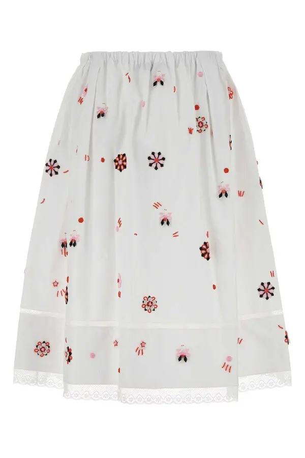 Prada Poplin Skirt
