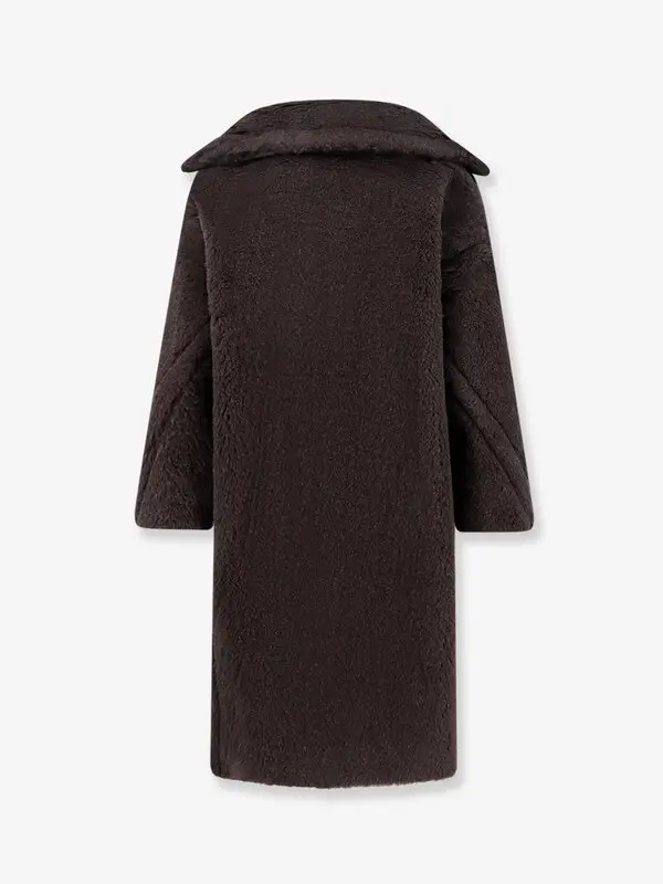 Max Mara Tedgirl Alpaca, Virgin Wool, And Silk Coat - Multicolor