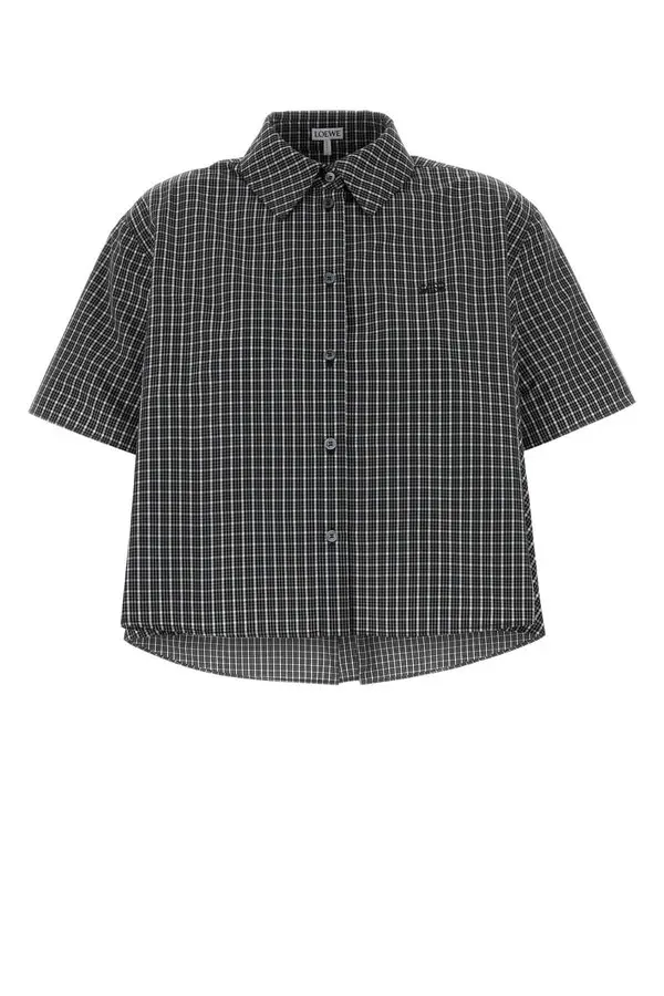 Loewe Embroidered Jacquard Shirt - Multicolor