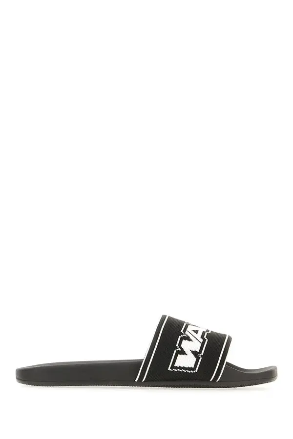 Alexander Wang Logo Slippers - Multicolor