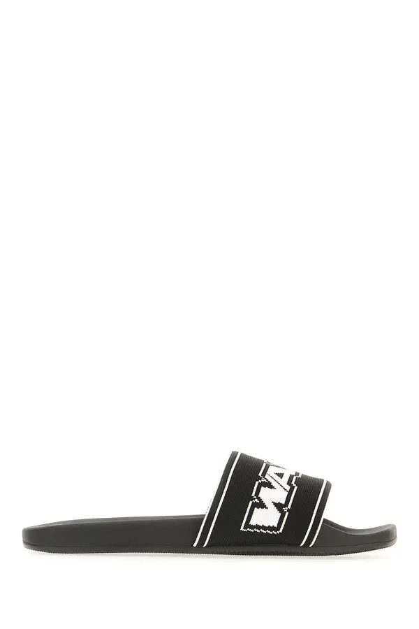 Alexander Wang Logo Slippers - Multicolor