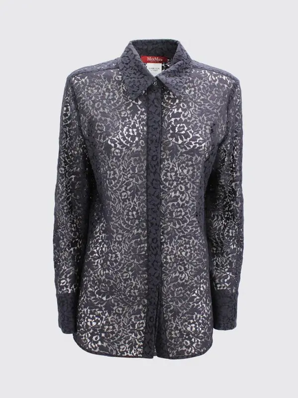 Max Mara Gala Lace Shirt - Blue