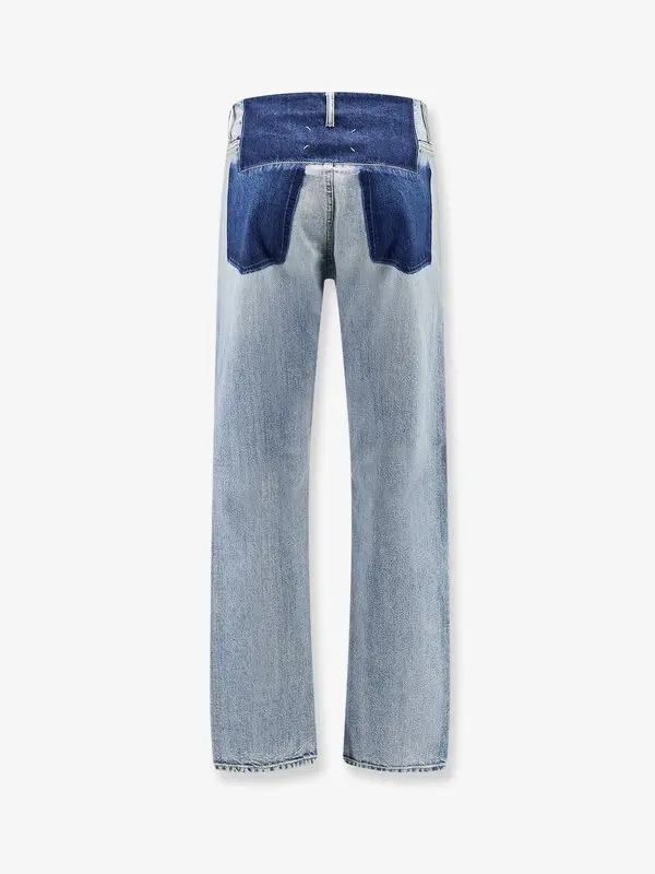 MAISON MARGIELA Jeans With Patchwork Effect