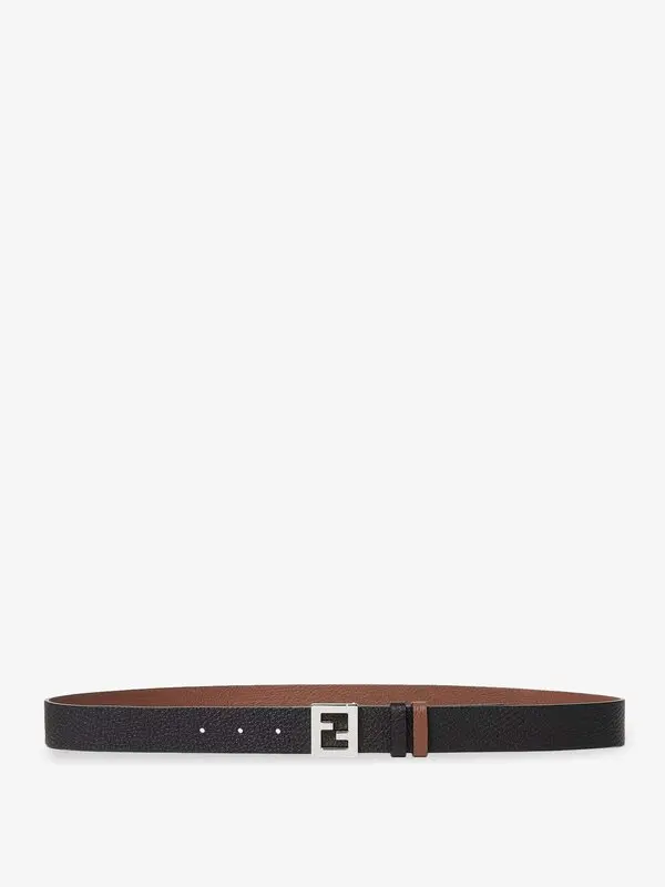 Fendi Reversible Leather Belt - Multicolor