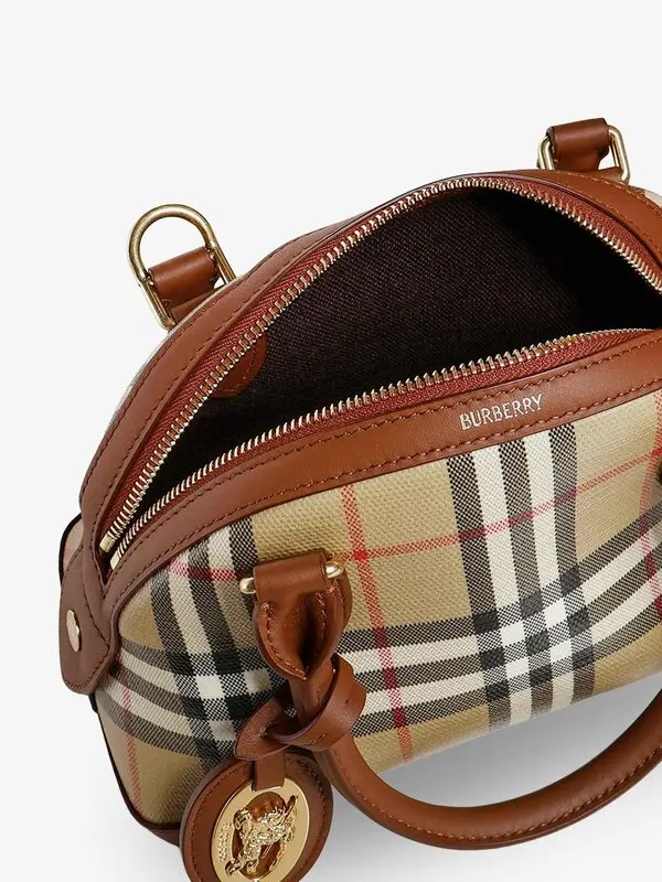 Burberry Primrose Mini Coated Canvas Handbag - Multicolor