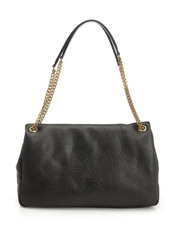 Saint Laurent Large Calypso Bag - Black