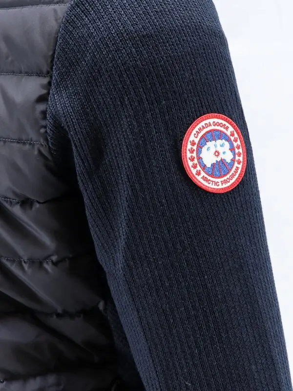 Canada Goose Hybridge Technical Fabric And Nylon Jacket
