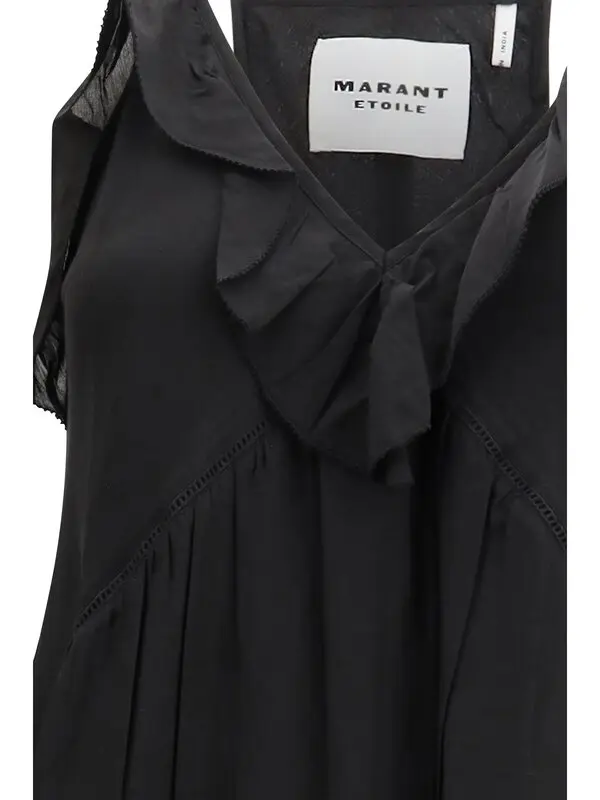 Isabel Marant Étoile Vasma Strappy Dress - Black