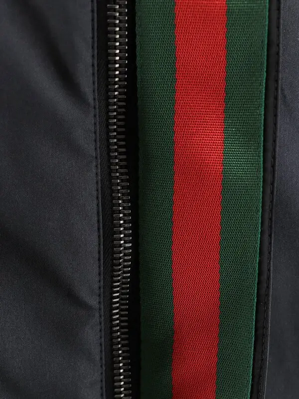 Gucci Lightweight Nylon Bomber Jacket