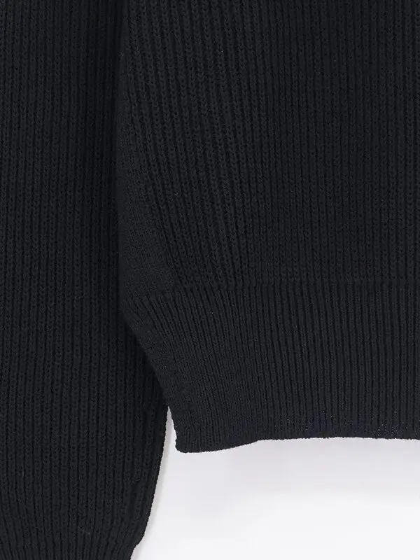 Rick Owens Virgin Wool Sweater - Black