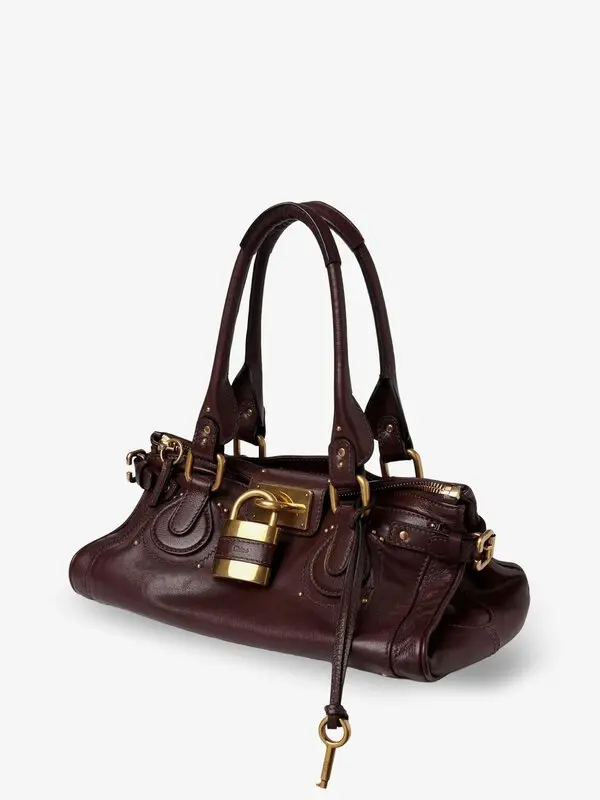 Chloé Paddington Leather Shoulder Bag - Multicolor
