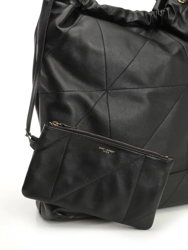 Saint Laurent Pochon Jamie Large Bag - Black