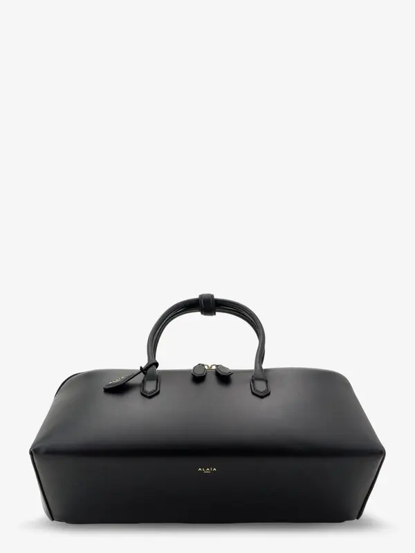 Alaïa Delta Medium Leather Handbag