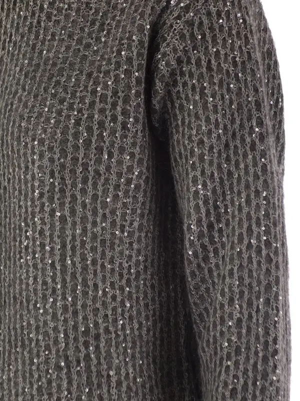 Herno Alpaca And Wool Crewneck Sweater