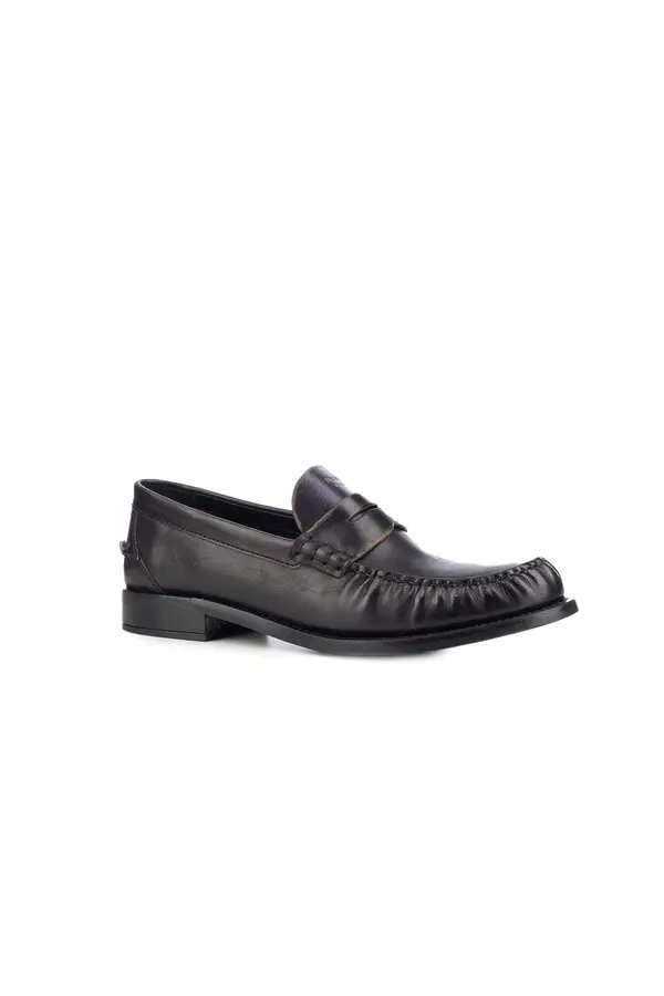 Prada Leather Loafers - Multicolor