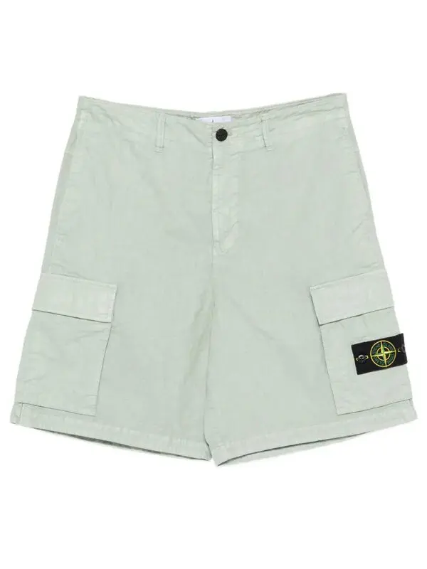 Stone Island Cargo Bermudas - Green