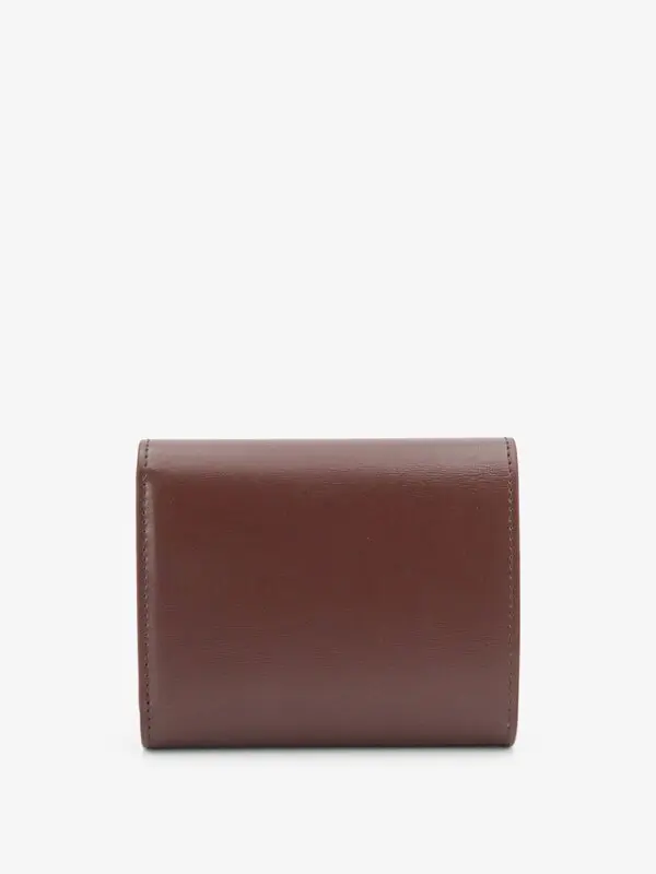 Celine Leather Small Flap Wallet