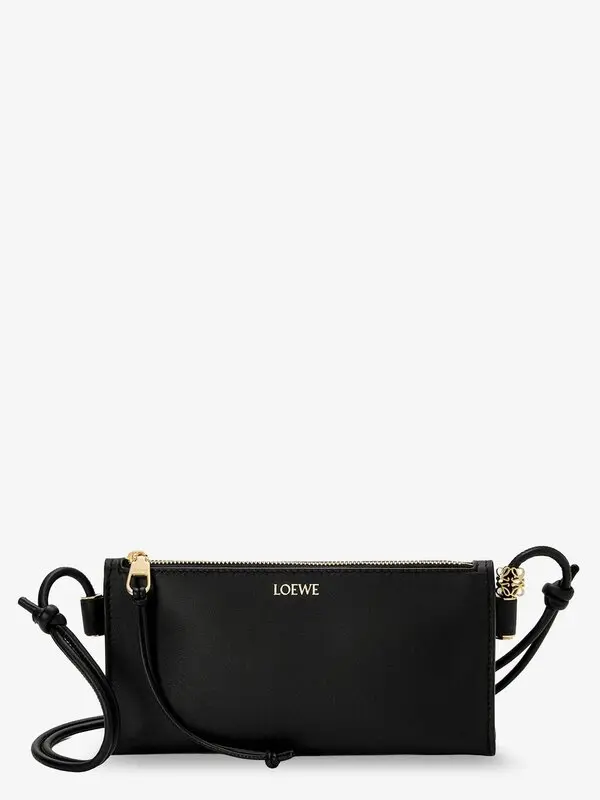 Loewe Joya Leather Crossbody Bag - Black