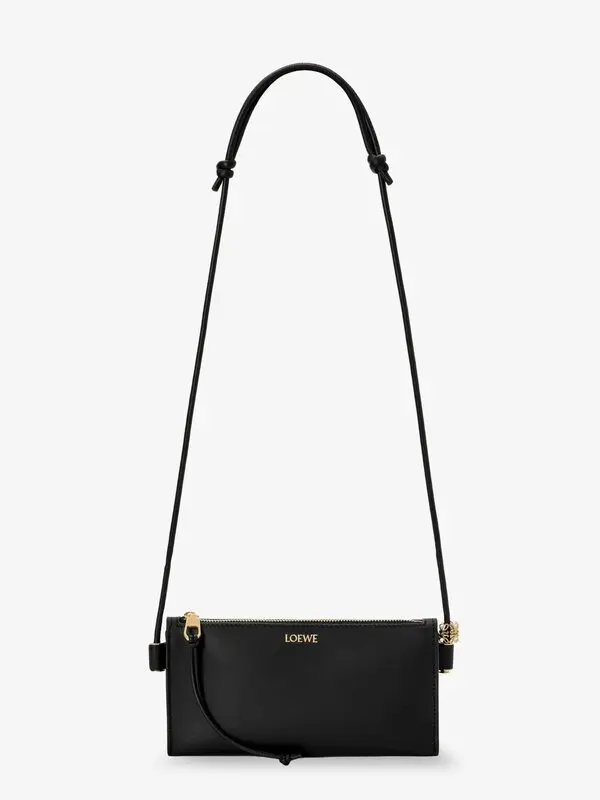Loewe Joya Leather Crossbody Bag - Black