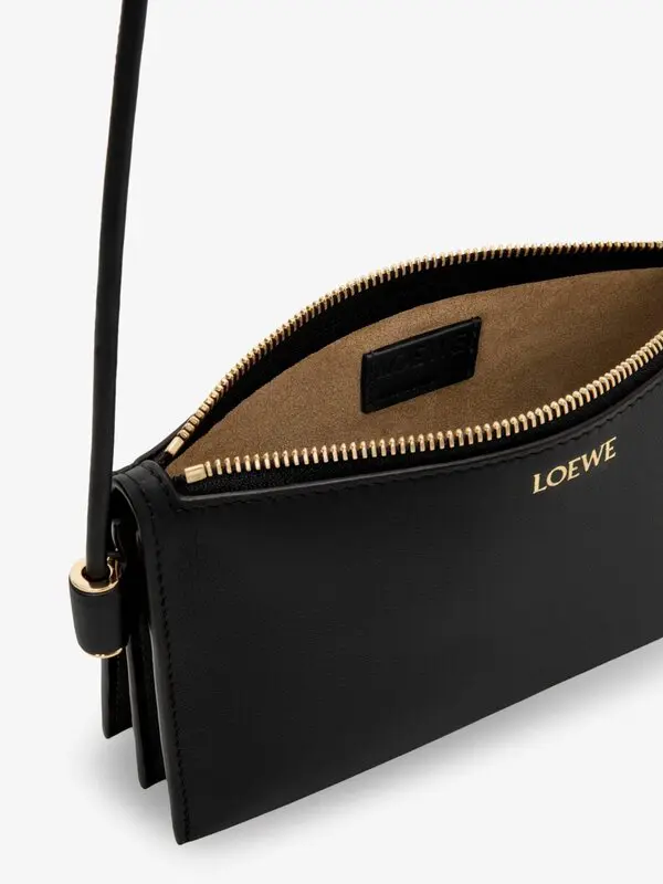 Loewe Joya Leather Crossbody Bag - Black