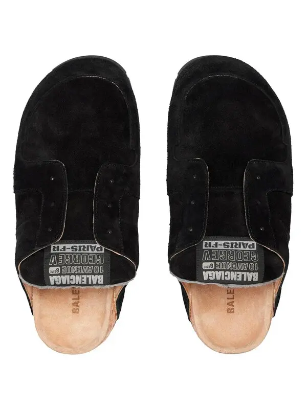 Balenciaga Dumbo Mules - Black