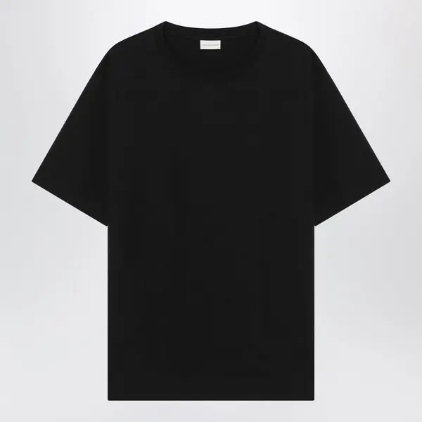 Dries Van Noten Cotton T-shirt - Black