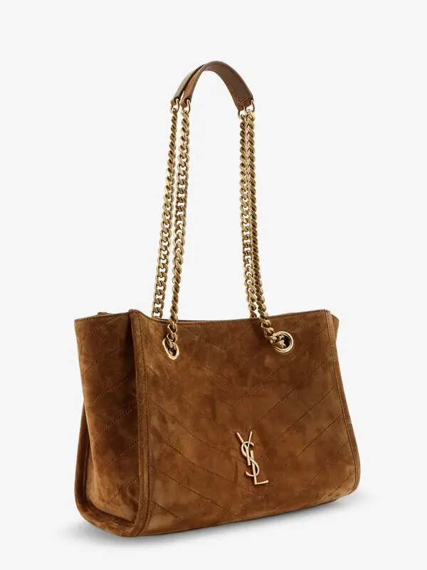 Saint Laurent Niki Suede Shopping Bag - Multicolor