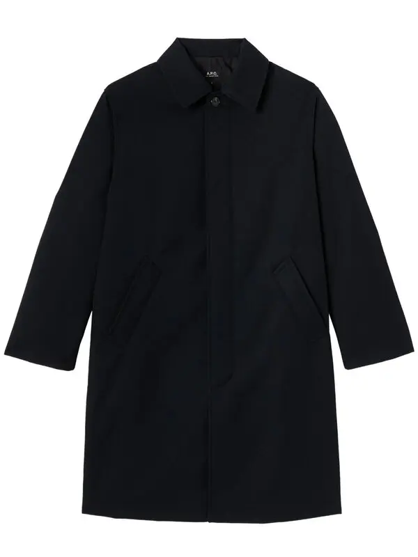 A.p.c. Water-repellent Wool Mac