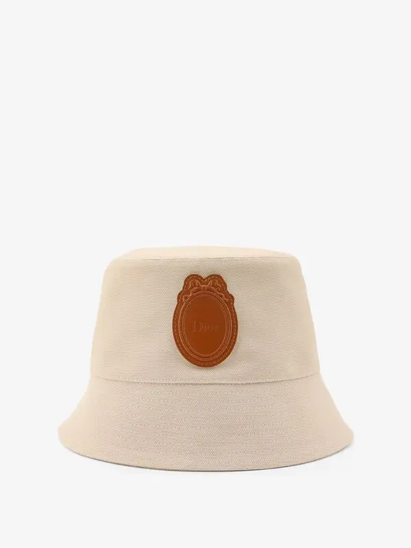 Dior Teddy Cotton Cloche - Cream