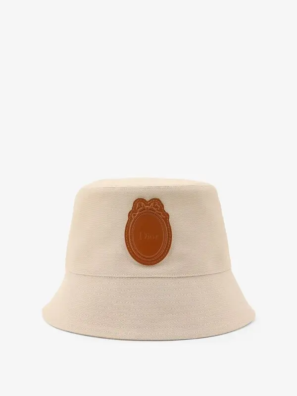 Dior Cotton Bucket Hat - Cream
