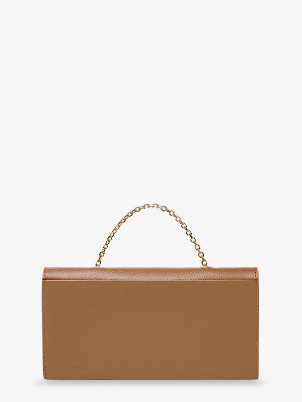Fendi On Chain Ff Diamonds Leather Wallet