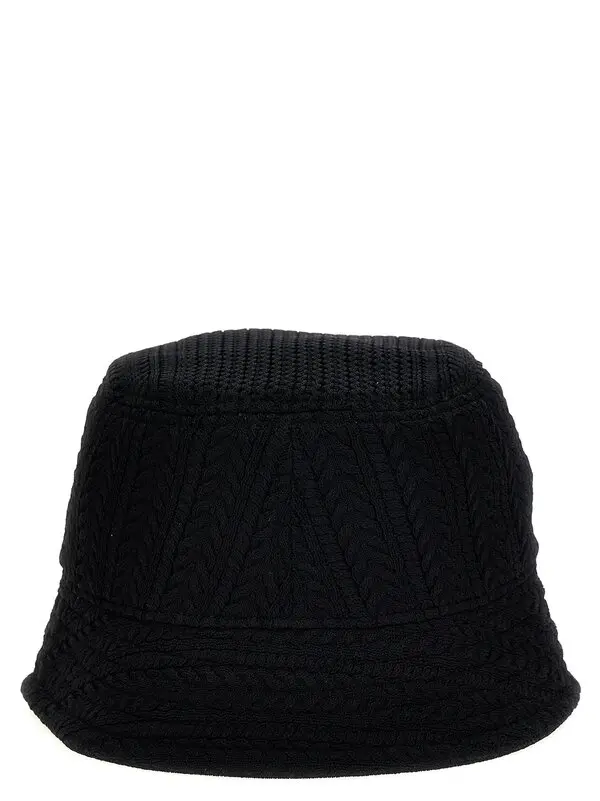 Jacquemus Le Bob Belo Bucket Hat - Black